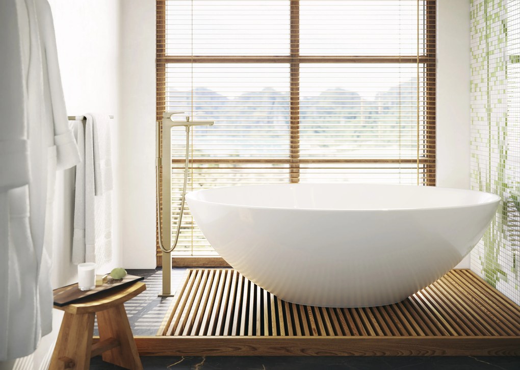 Hansgrohe AddStoris, držák na ručník, kartáčovaný bronz, HAN-41747140