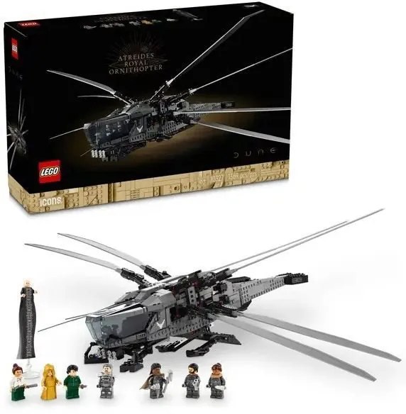 Lego stavebnice lego icons 10327 duna: atreides royal ornithopher