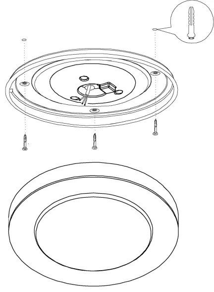 Eglo 94967 - LED koupelnové svítidlo LED CAPRI 1xLED/11W/230V IP44