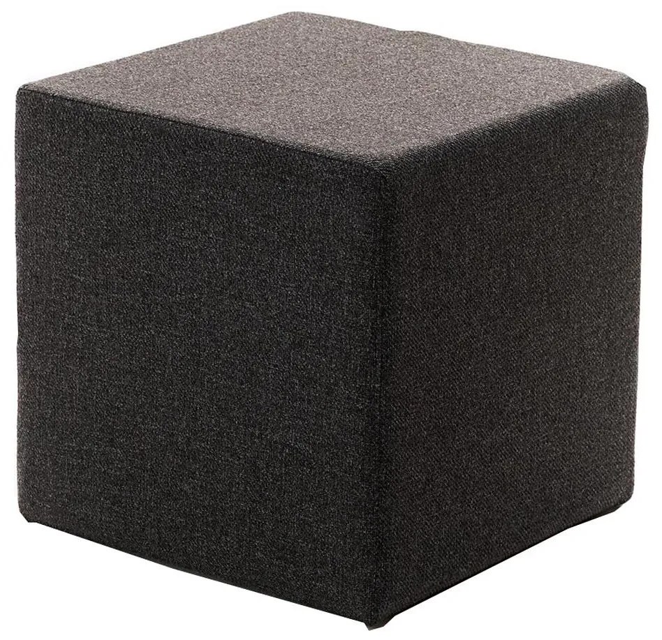 Asir Taburet CUBI 40x40 cm tmavě hnědá 825BLC5102