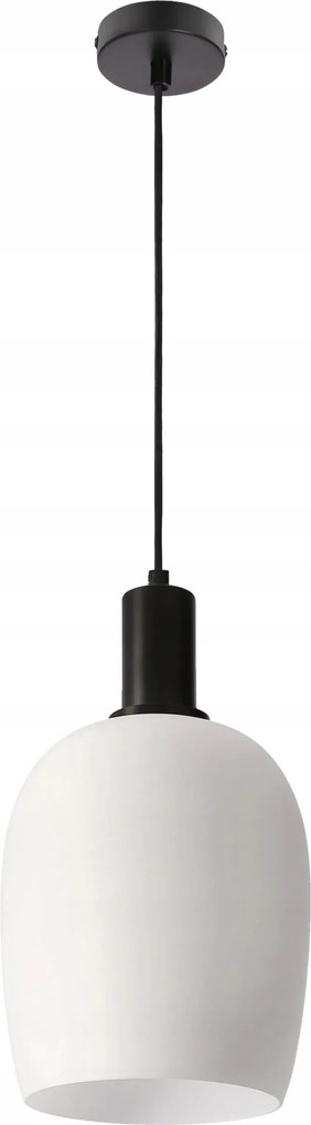 Závěsná lampa modern, bílo-černá, pro obývací pokoj 31-35530 Candellux