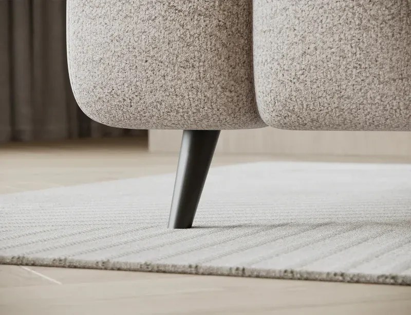 Kontinentální postel Sabrina 140x200, kapučíno (royal 20)