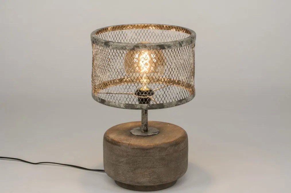 Stolní industriální designová lampa Industry Etoille