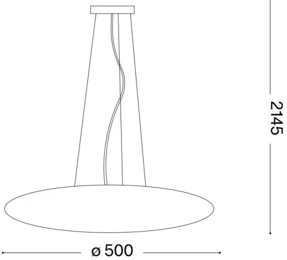 Ideal Lux - Lustr na lanku SMARTIES 3xE27/42W/230V 50 cm