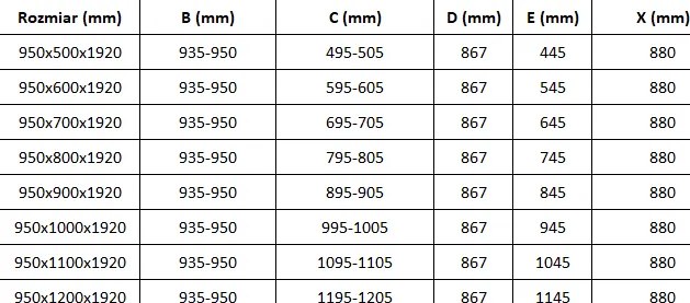 Mexen Pretoria sprchový kout 95x110cm, 6mm sklo, chromový profil-čiré sklo, 852-095-110-01-00
