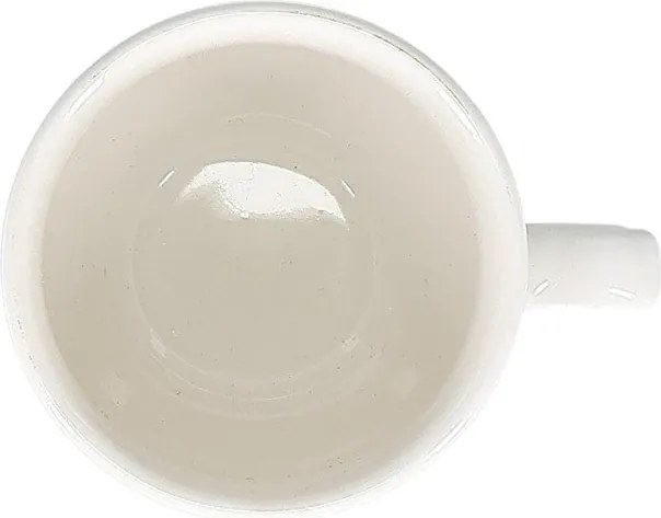 Světle šedý porcelánový šálek na cappuccino 200 ml Nuance – BonBistro