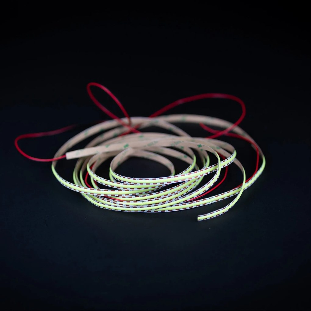 SLC S18071 LED pásek COB barevný 12W/m 170lm/m červená 24V IP67 5m - TLG