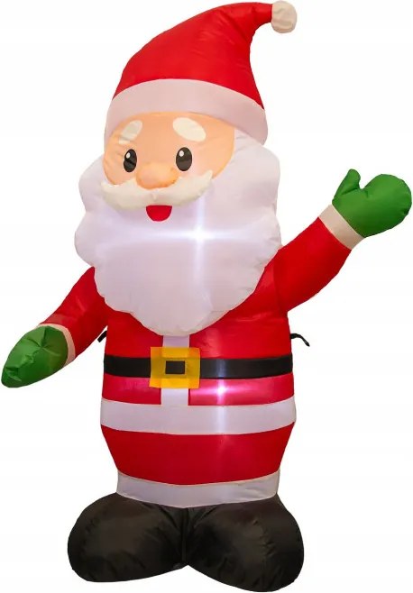 Nafukovací Santa Claus s LED osvětlením 125 cm