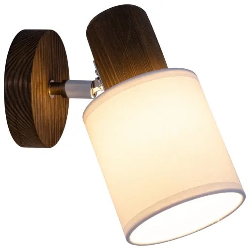 Spot-Light DO2248156 - Nástěnné bodové svítidlo TRENDY 1xE27/15W/230V borovice