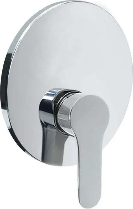 Mereo Mereo, Sprchová podomítková baterie bez přepínače, Zuna, Mbox, kryt, chrom, CB60105ZA