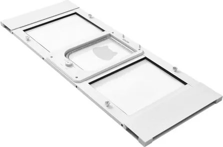 Dvířka pro kočky do okna, Nastavitelná na šířku okna 889–1016 mm VEVOR