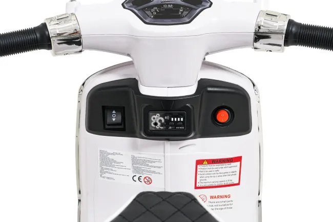 Elektrický skútr Vespa ROMA bílý