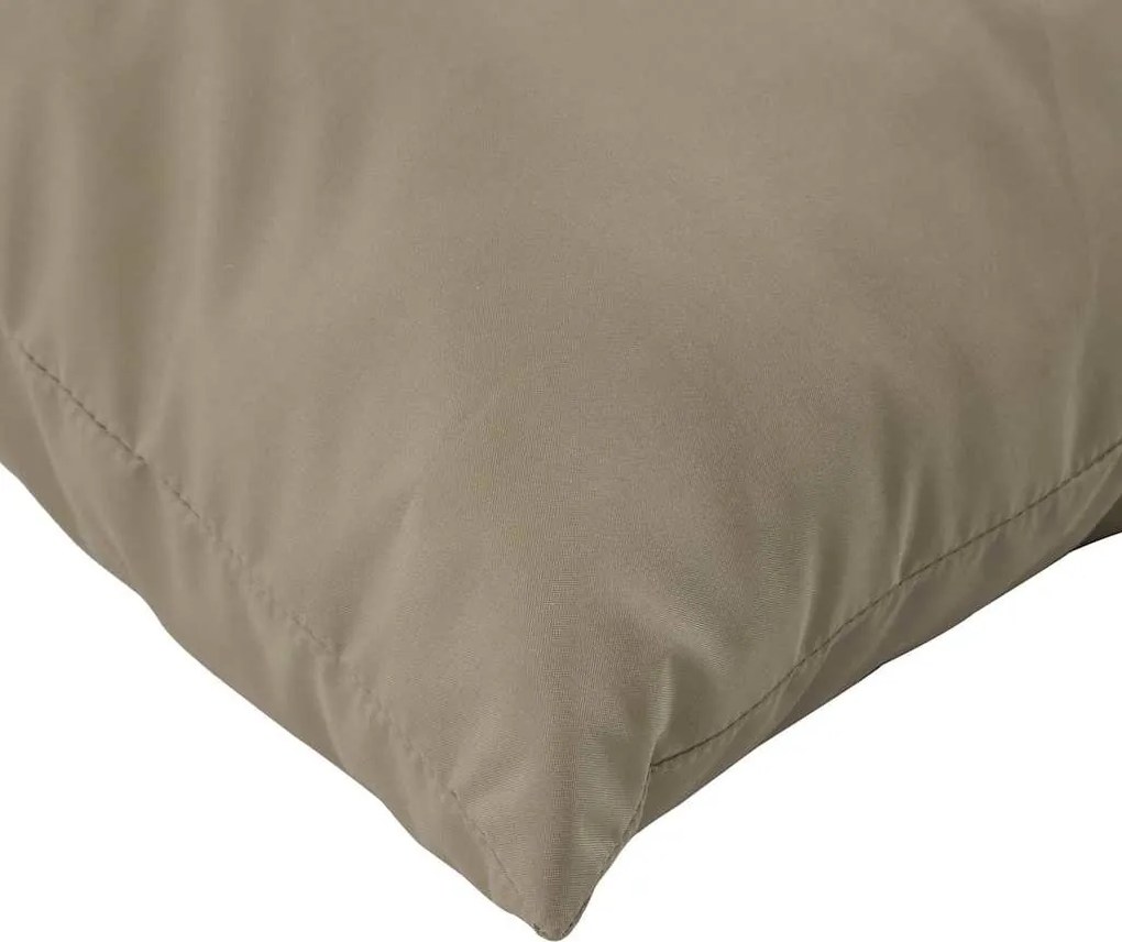 Podušky na palety 3 ks taupe oxfordská látka 315072