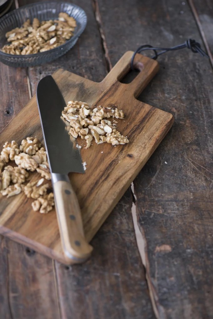 IB LAURSEN Dřevěné prkénko Oiled Acacia - menší, hnědá barva, přírodní barva, dřevo