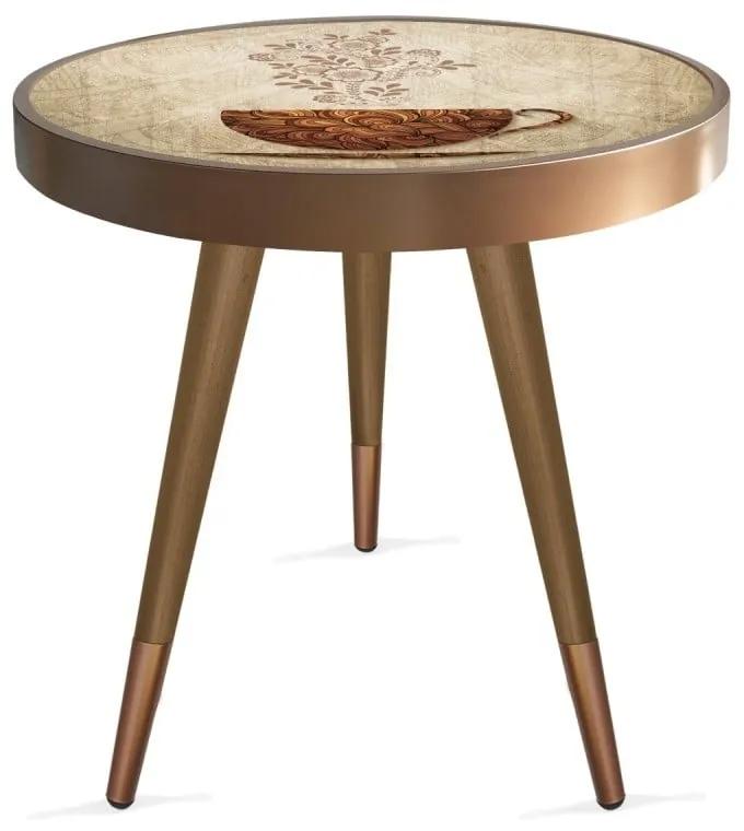 Příruční stolek Rassino Coffee Cup Circle, ⌀ 45 cm