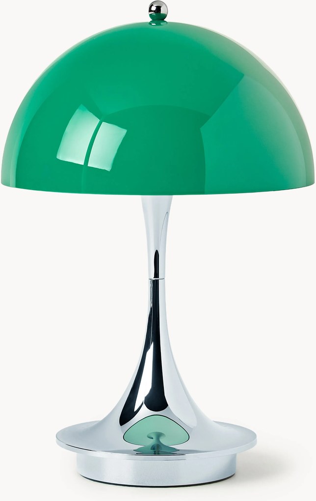 Malá přenosná stolní LED lampa Panthella 160, design Verner Panton