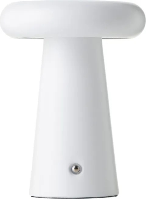 Brilliant G40895/75 Venkovní AKU stolní lampa MUFFIN matná bílá USB-C