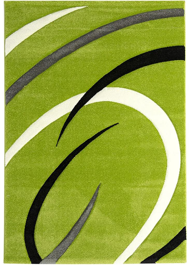 Koberce Breno Kusový koberec BRILLIANT 667/140, Zelená, 80 x 150 cm