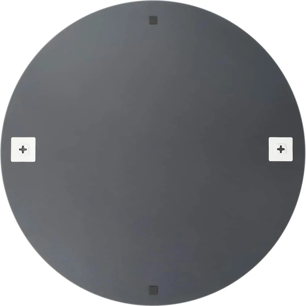 Nástěnné zrcadlo s LED osvětlením kulaté sklo 3078641