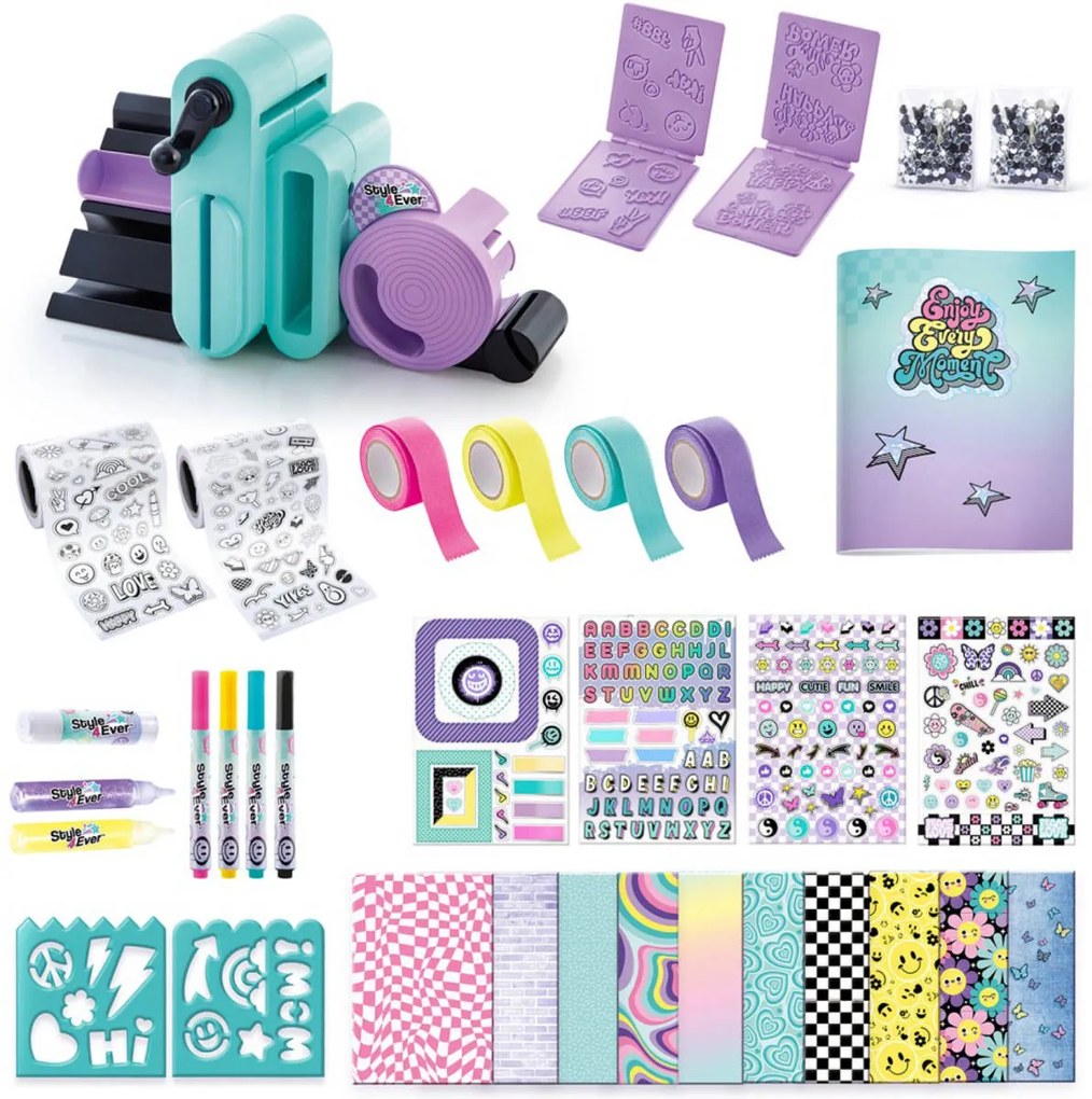_Ostatní 1_ Style4Ever kreativní studio 3v1 pro vytvoření scrapbooku se samolepkami ofg275