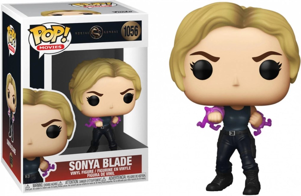 Funko pop movies: mortal kombat - sonya blade