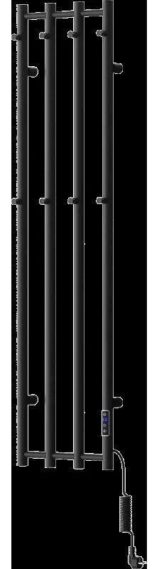 Mexen Pino elektrický radiátor s věšáky na ručníky 1405 x 347 mm, 250 W, černý - W301-1405-347-00-70