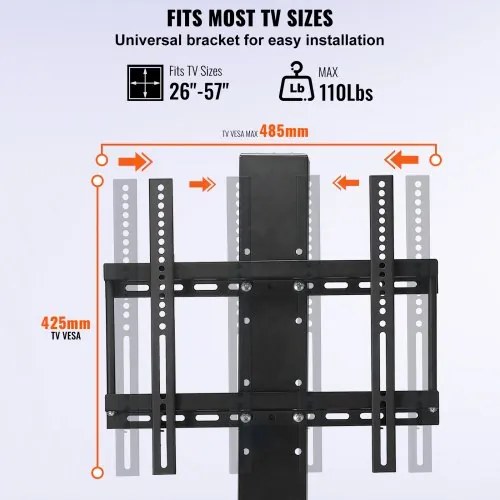 Motorizovaný TV zdvih Délka zdvihu 71,1 cm