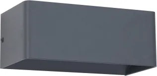 Brilagi - LED Venkovní nástěnné svítidlo DONNANI LED/7W/230V 20 cm antracit IP44