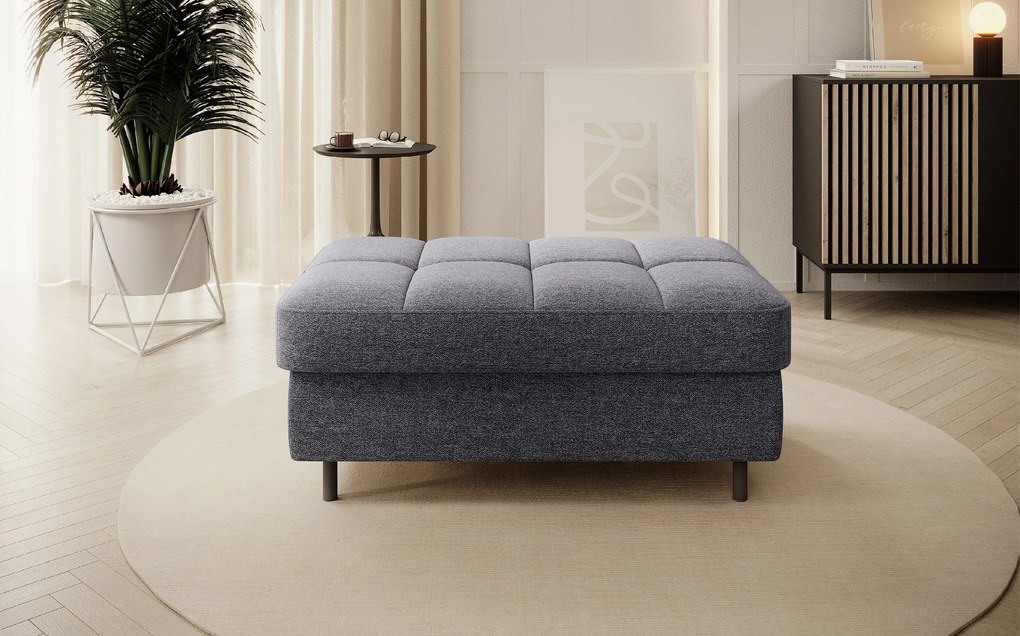 Eltap Taburet Gomsi Materiál a barva potahu: Manhattan 06 - tmavě šedá