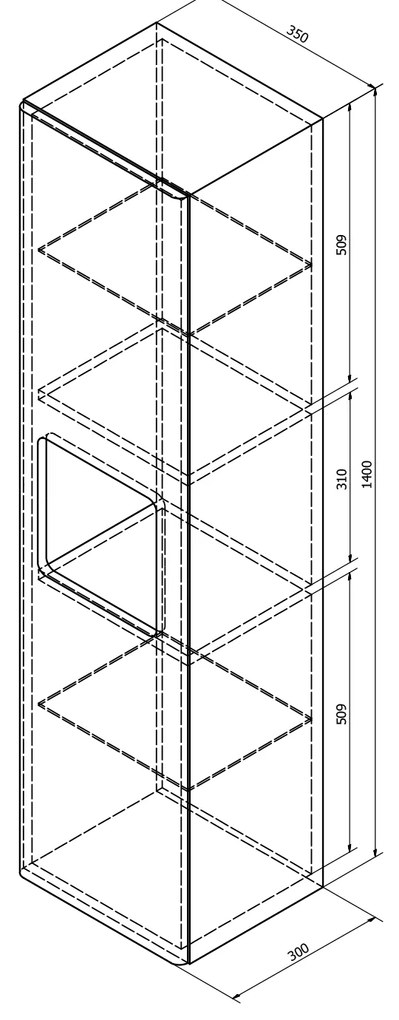 Sapho Sapho, Koupelnový set ELLA 50, 1x zásuvka, bílá, KSET-071