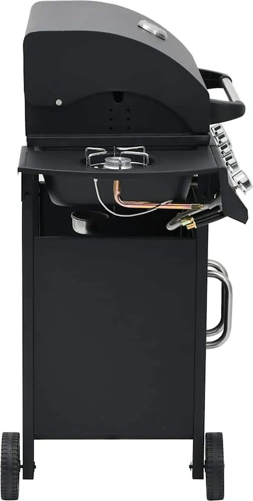 Plynový gril 4+1 hořáky černý ocel 310105