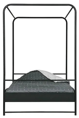 Postel bunk 120 x 200 cm černá MUZZA