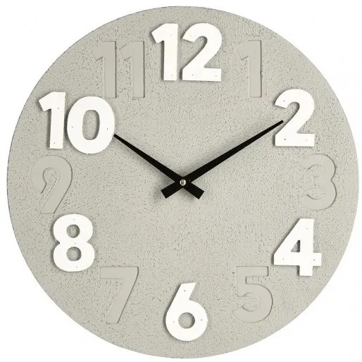 BIZZOTTO Nástěnné hodiny TIMING šedé 40cm 0182406