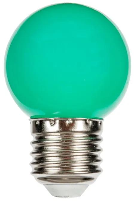 SPECTRUM LED žárovka koule - SMD 2835 - E27 - 1W - 230V - zelená