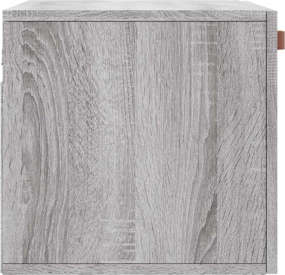 vidaXL Nástěnná skříňka 60 x 36,5 x 35 cm kompozitní dřevo [830002] Barva: hnědý dub