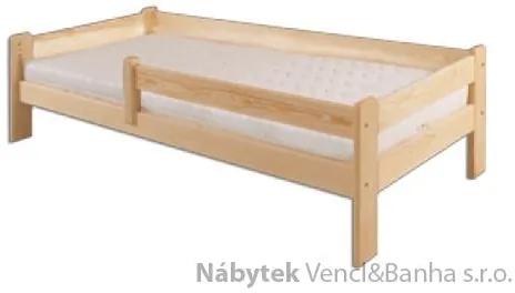 dětská dřevěná jednolůžková postel z masivního dřeva LK137