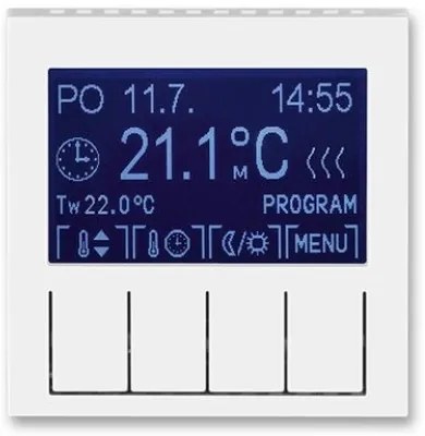 ABB Levit termostat pokojový bílá/bílá 3292H-A10301 03 programovatelný