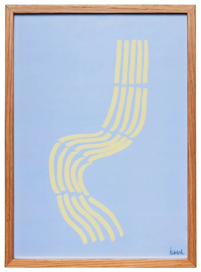 Obraz 32x44 cm Hello – Hübsch Biano.cz
