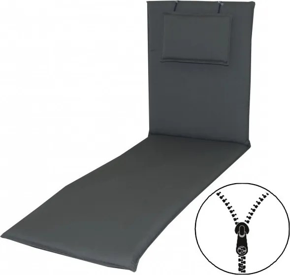 Doppler ELEGANT 2430 - polstr na zahradní lehátko s podhlavníkem