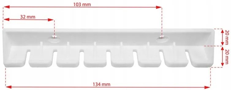 Erga Erga, stropní věšák na sušení prádla 7x100 cm, černá, ERG-SEP-10SUSSU7PCZ10