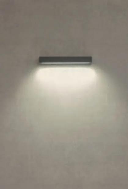 Redo Nástěnné LED svítidlo AROOS, d. 38 cm, IP65 Barva: Bílá