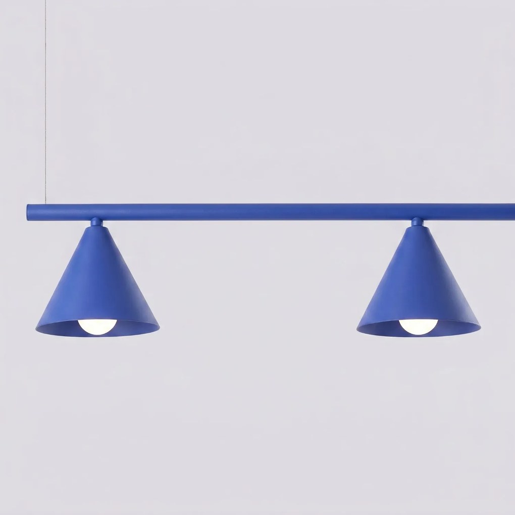Sollux Lighting Lustr NOX 4L ultramarín