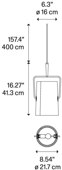 Diesel 50510 5300 Fork small cluster, svítidlo z antracitového kovu a béžové tkaniny, 1x15W E14, prům. 21,7cm