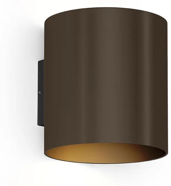 Nástěnné válcové svítidlo Ray Wall 4.0 Barva: Bronzová, Teplota chromatičnosti: 3000 Kelvinů
