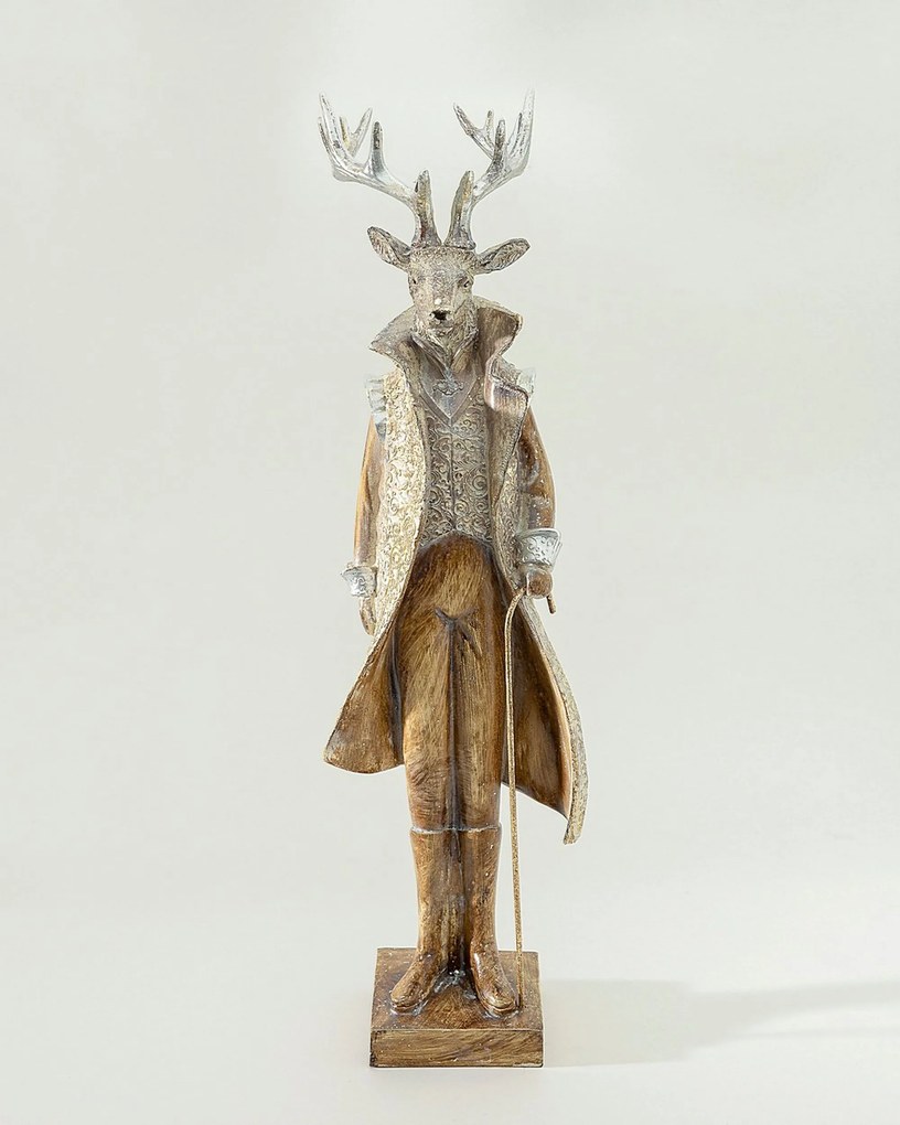 Dekorativní figurka Gentleman Deer 30x9x69 cm