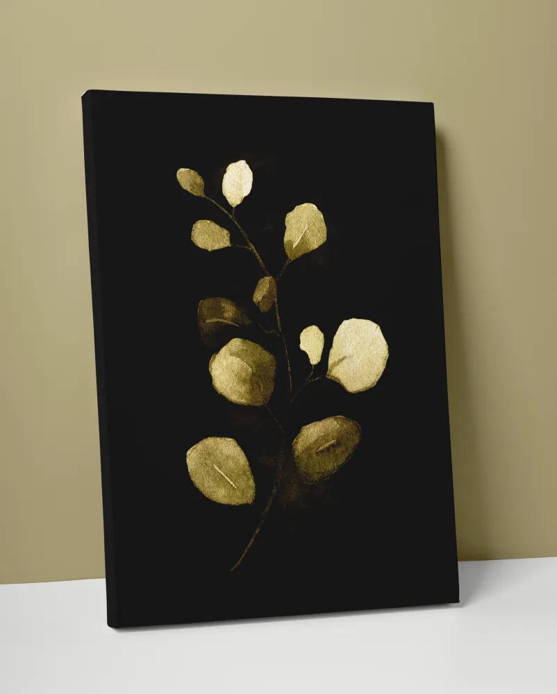 Obraz Gold 30 x 40 cm - napnuté plátno na dřevěném rámu