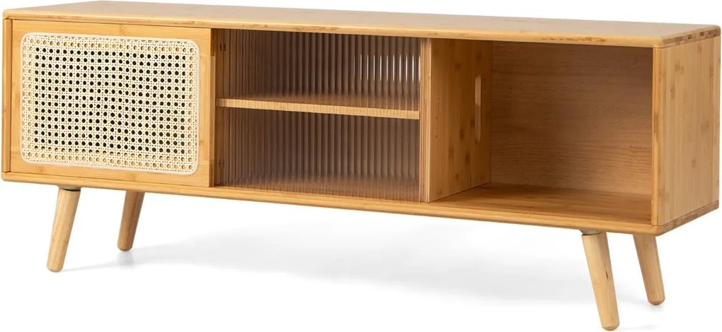 Costway TV skříň Moderní TV stolek pro televizory do 55 palce