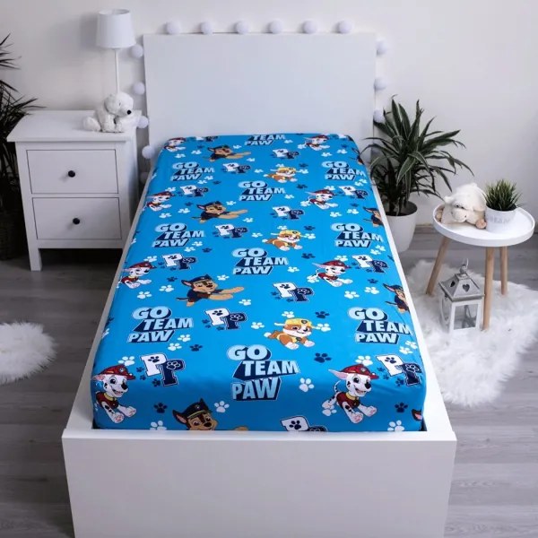 Jerry Fabrics Prostěradlo Paw Patrol 161 90x200x25 cm