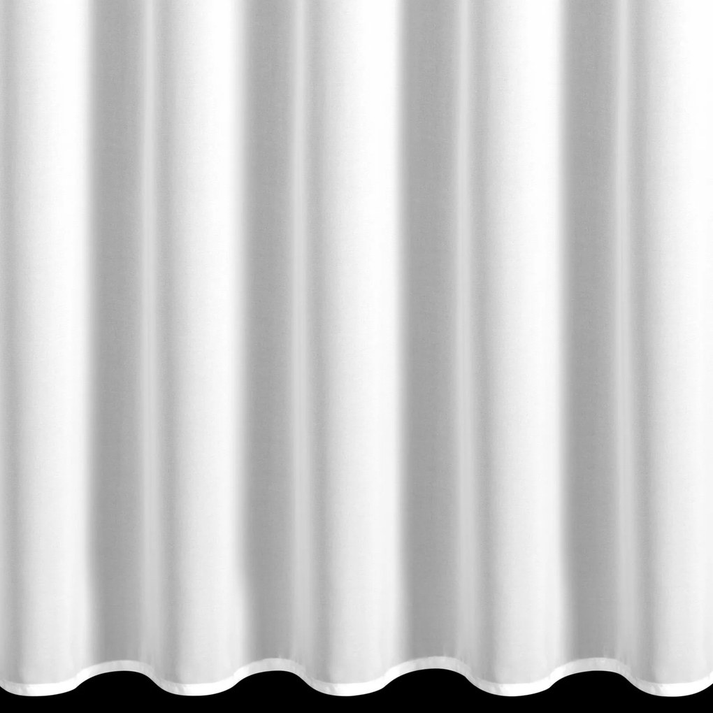 ZÁCLONA NA PÁSCE LORETA 400X250 CM BÍLÁ