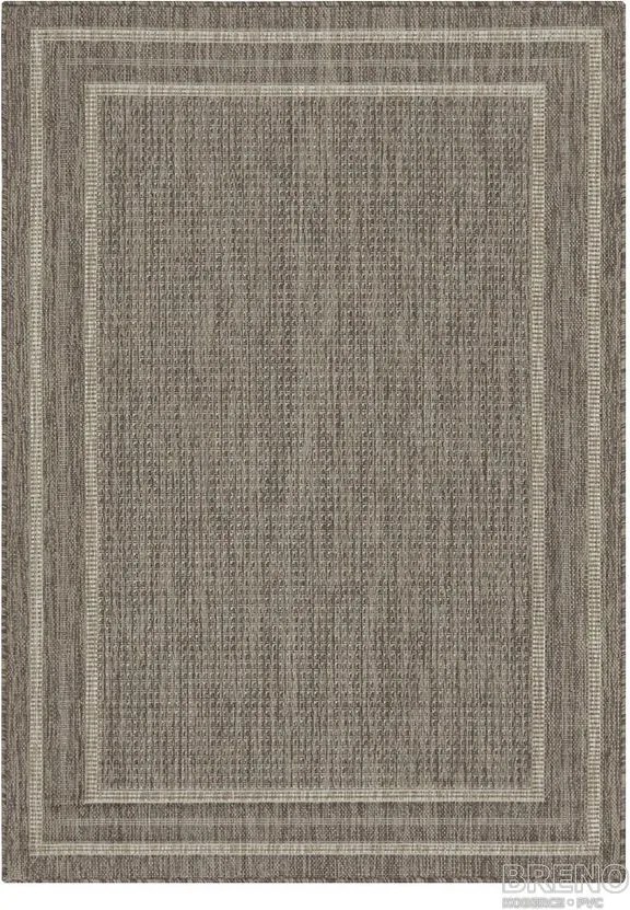 Breno Kusový koberec CASA 603 taupe, 80x150 cm, Béžová/Hnědá